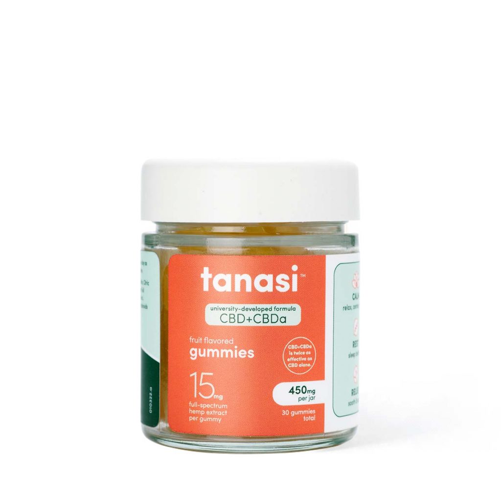 CBD+CBDa Gummies | University Developed Gummies | Tanasi