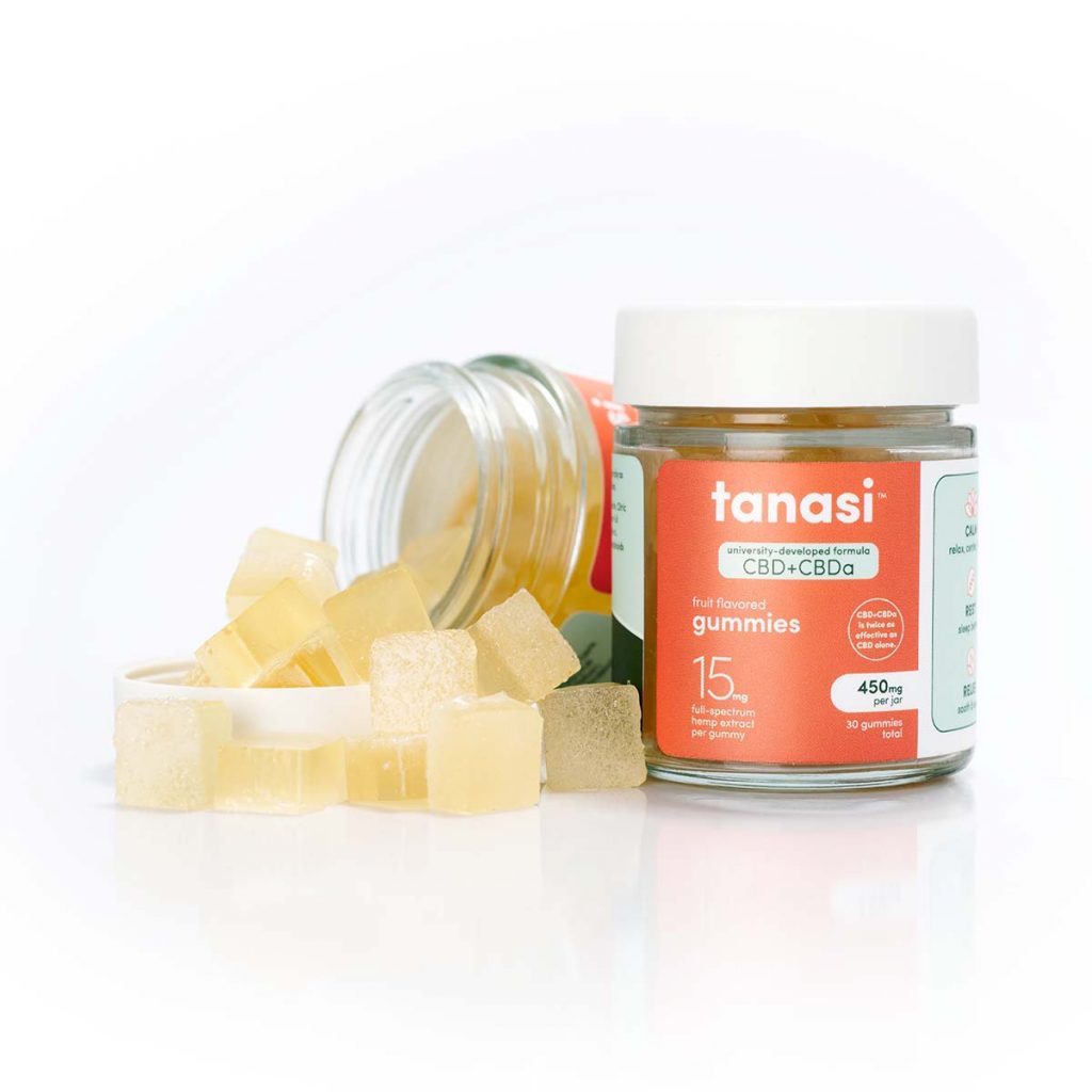 CBD+CBDa Gummies | University Developed Gummies | Tanasi