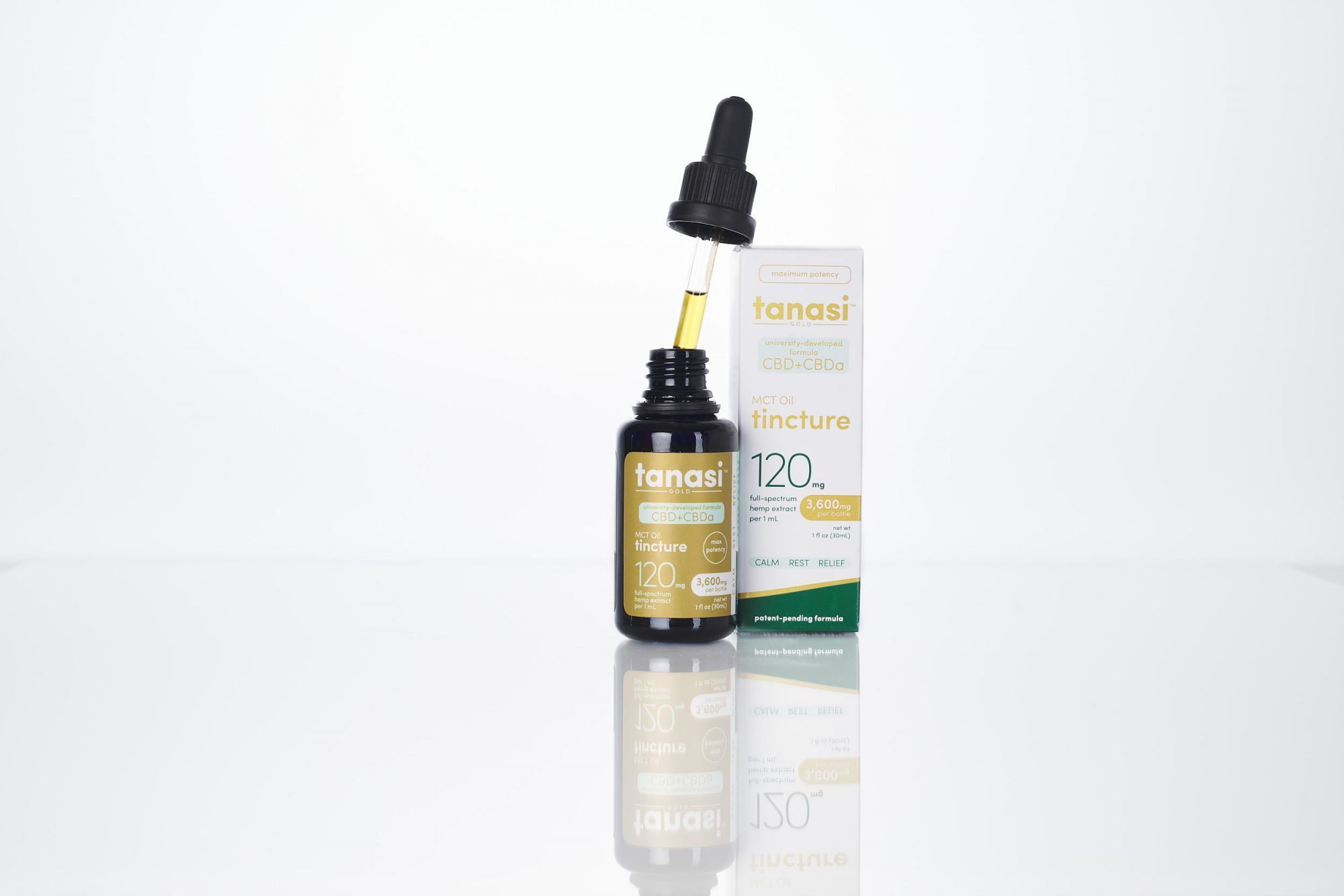 Experience the GOLD Standard: Tanasi CBD+CBDA GOLD Tinctures | tanasi
