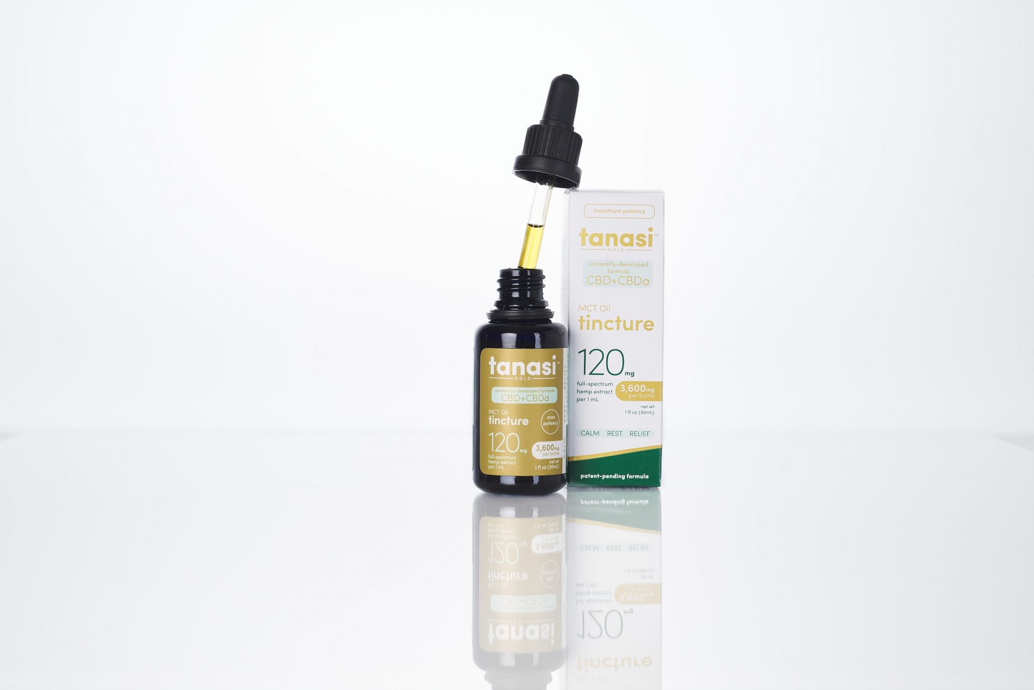 Experience the GOLD Standard: Tanasi CBD+CBDA GOLD Tinctures | tanasi