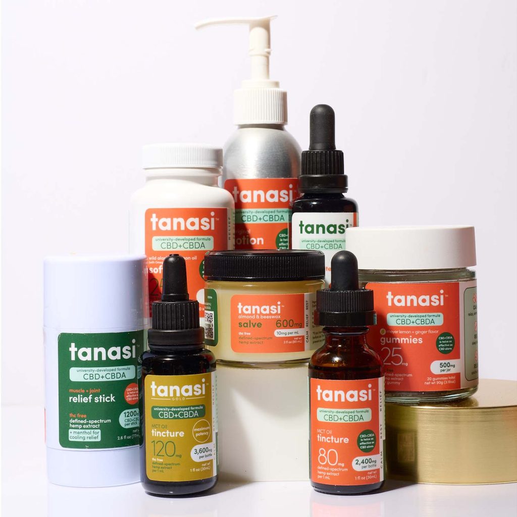 Tanasi | CBD+CBDA 1:1 formula Hemp Extract Company | Shop Online